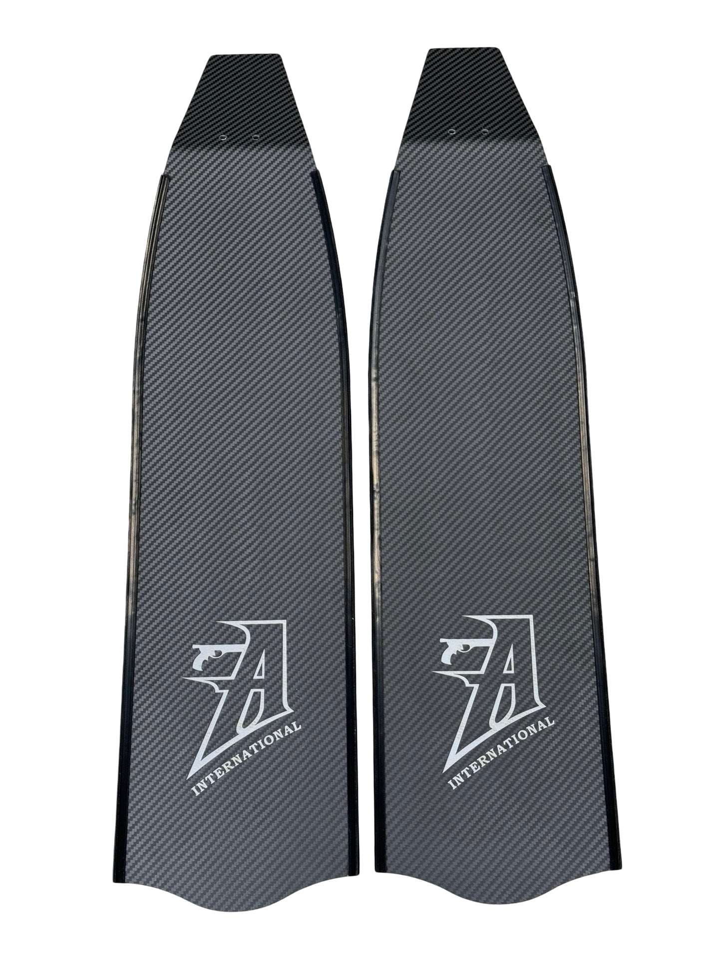 Premium Carbon Fiber Fin Blades - Silver Logo – Aimrite International