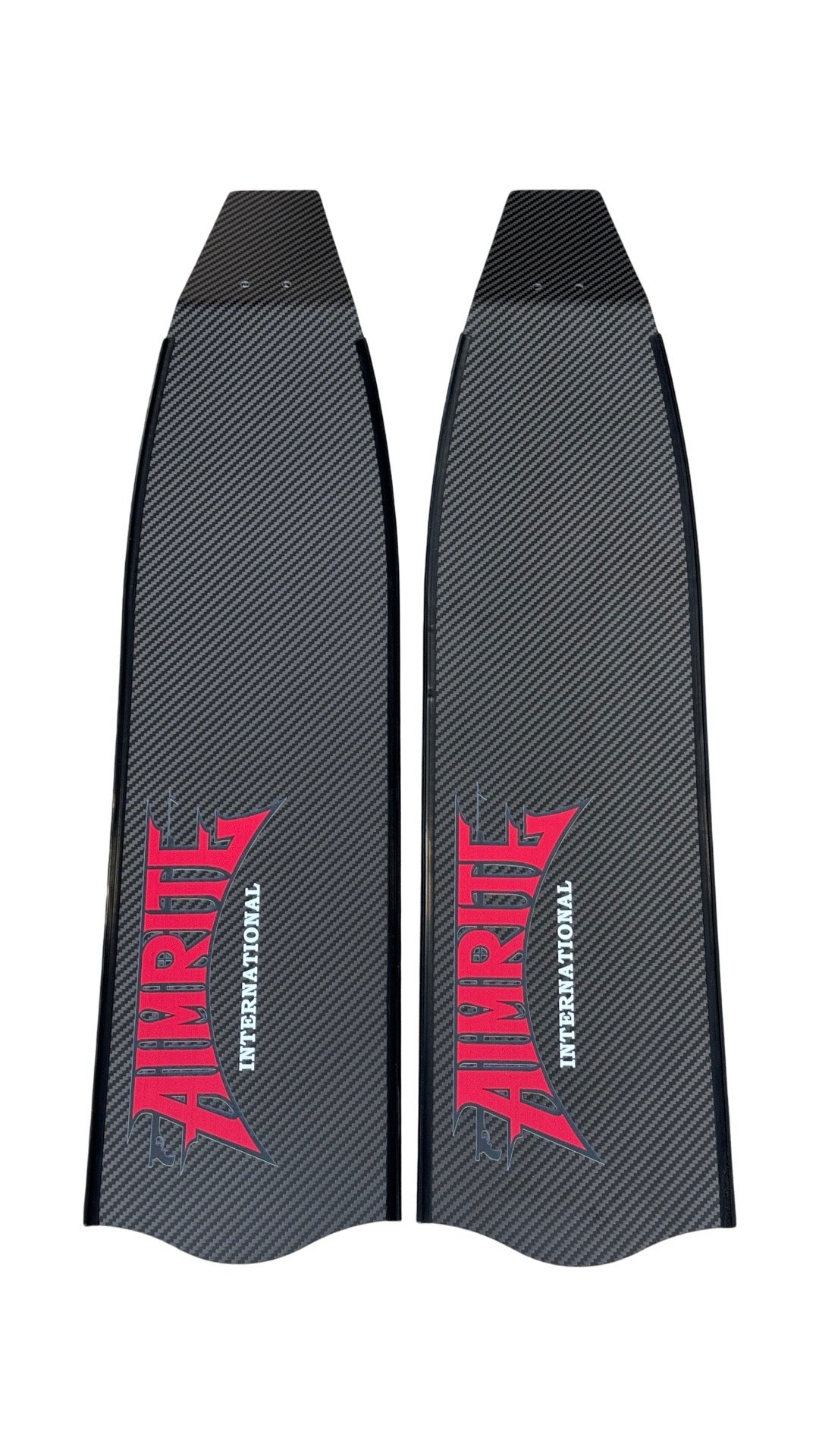 Premium Carbon Fiber Fin Blades - Red Logo – Aimrite International